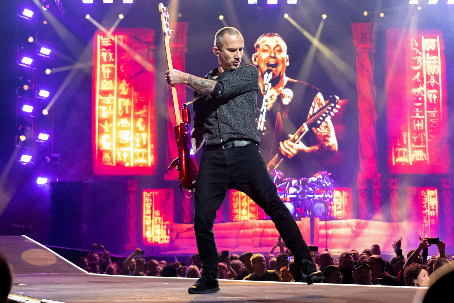 Volbeat am 05. Dezember 2022 in der Mercedes-Benz Arena in Berlin ...
