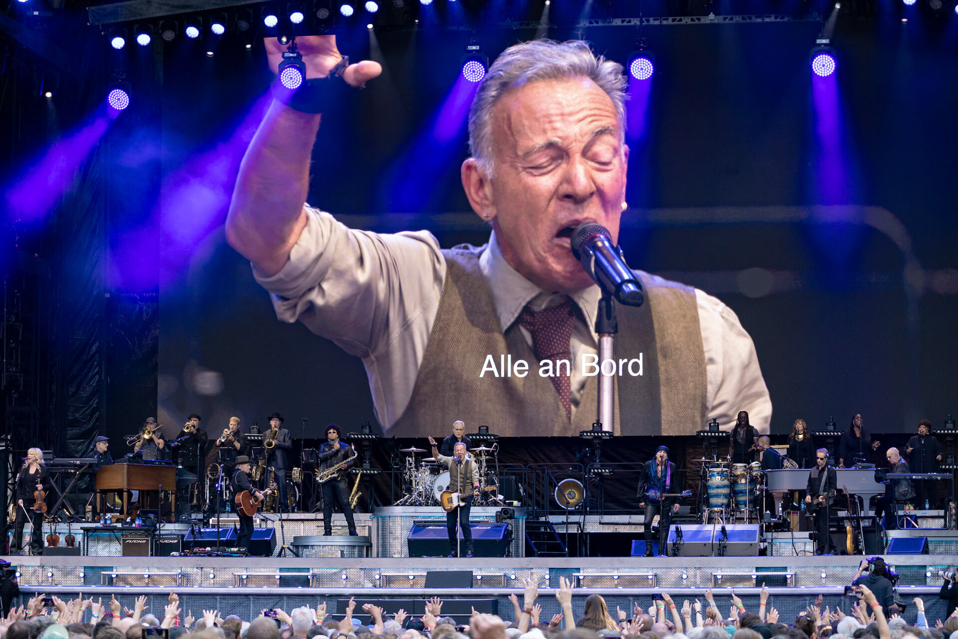 Bruce Springsteen & The E Street Band am 11. Juni 2025 im ...